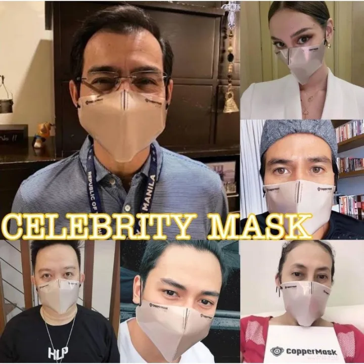 【Celebrity Mask】Copper Mask with Free Filters Excellent Quality ...