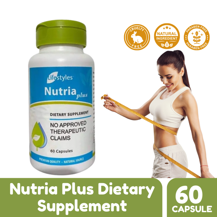 Lifestyle Nutria Plus Capsule 60capsules Powerful Antioxidant Supplement Formulated with fruit ...