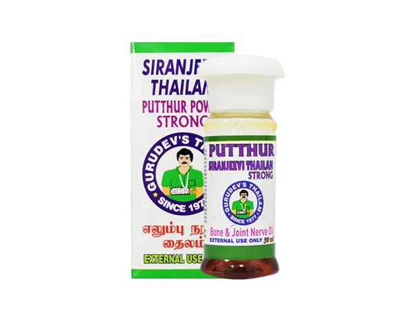 Siranjeevi Thailam Putthur Power Strong - 60 ml | Lazada