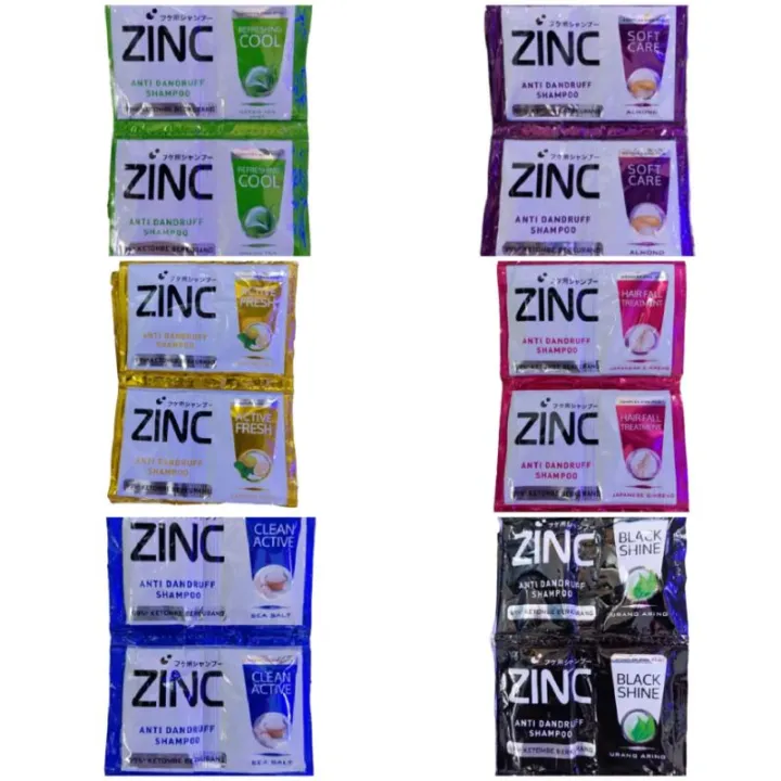 ZINC Sampo Renceng Isi 12 Sachet | Lazada Indonesia