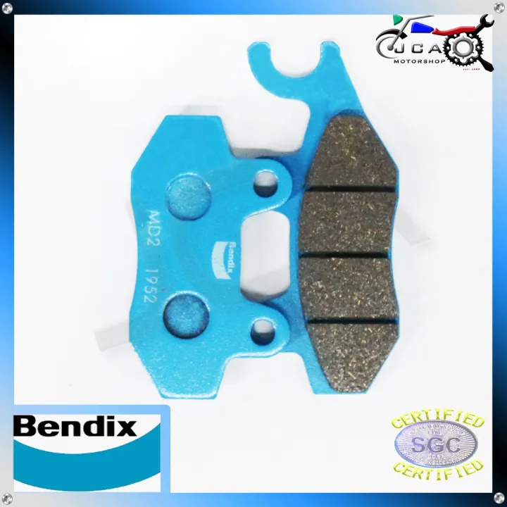 ORIGINAL BENDIX BRAKE PAD MD2 FOR KAWAZAKI FURY(REAR), SUZUKI SHOGUN ...