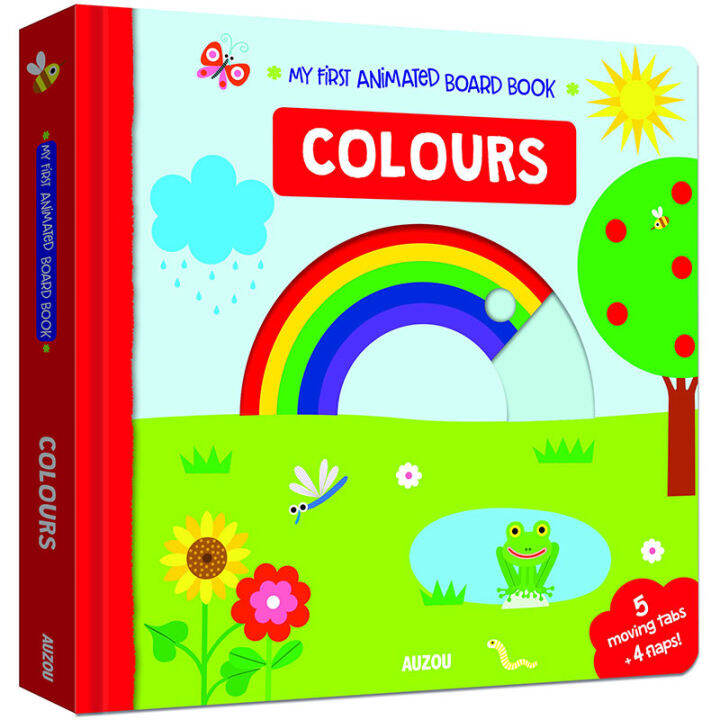 Milu My First Animated Colours Children's Booksstory Bookboard Book ...