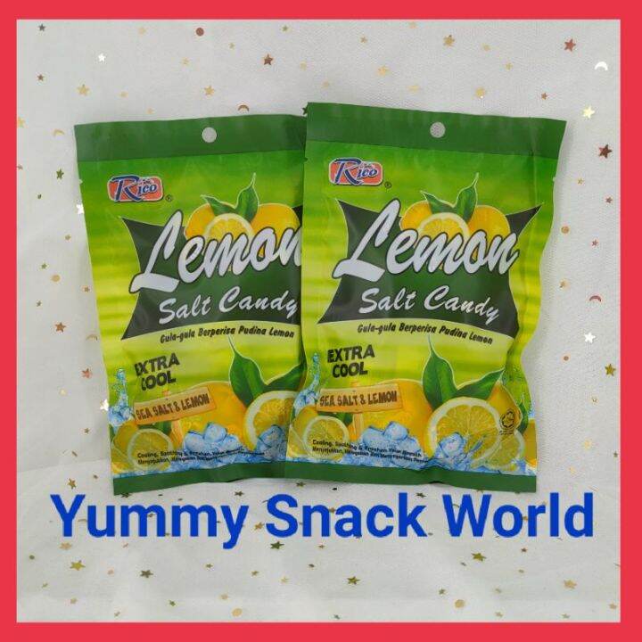 Rico Lemon Salt Candy Extra Cool 100g (Ready Stock) | Lazada