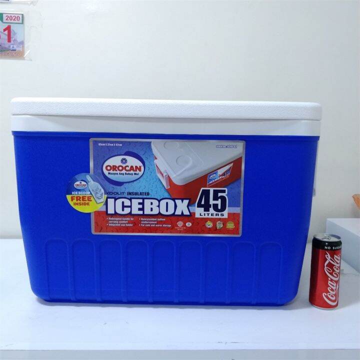 #Orocan COOLER BOX The New Ice Box Chest Insulated Cooler 45-Liters ...