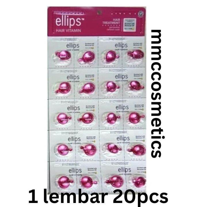 ELLIPS VITAMIN RAMBUT 1LEMBAR (20PCS) | Lazada Indonesia