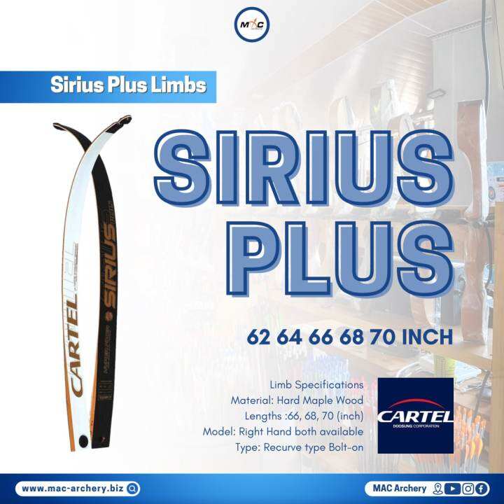 Cartel Sirius Plus Limbs Limbs & Riser Busur Panahan Standar Prestasi Pelajar | Lazada Indonesia