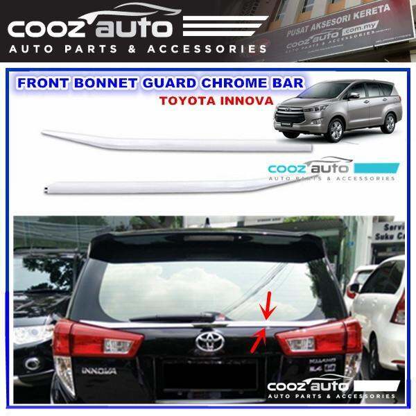 Toyota Innova 2016-2017 Chrome Rear Window Windshield Moulding Trim ...