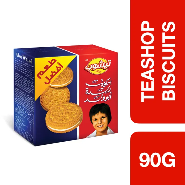 Abu Walad Teashop Biscuits Sandwich 90g ++ อาบูวาลาด ทีช็อปบิสกิตแซนวิช ...