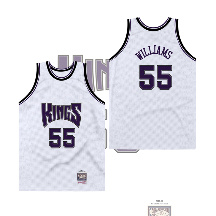 เสื้อบาสเก็ตบอลผู้ชาย Sacramento Kings #55เสื้อยืดแขนกุด | Lazada.co.th