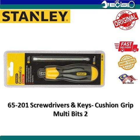 Stanley 65-201 Screwdrivers & Keys- Cushion Grip Multi Bits 2 | Lazada
