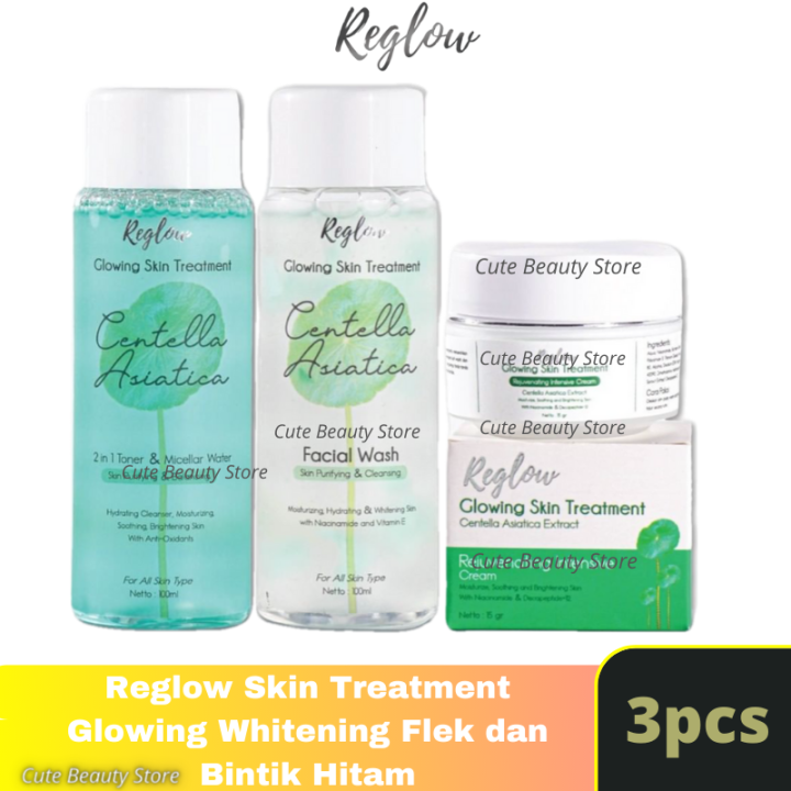 Reglow Skincare Original Re Glow Skin Treatment Glowing Whitening Flek ...