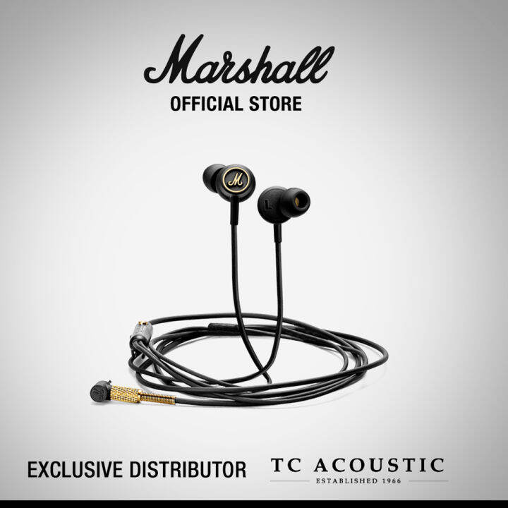 Marshall Mode EQ Headphones In-Ear Headphones with Microphone HiFi Bass ...