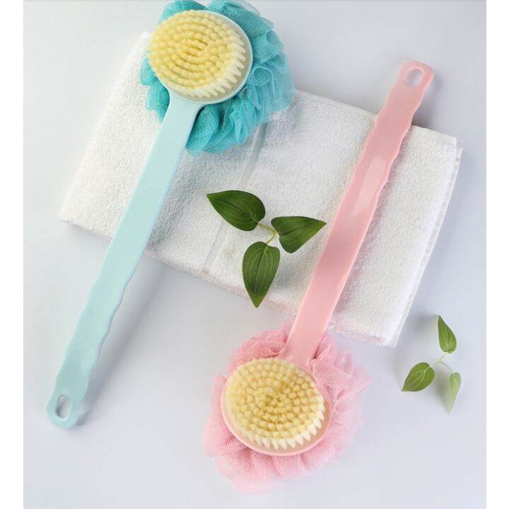 Full body bath flower wipe back brush bath bubble wipe back bath ball ...