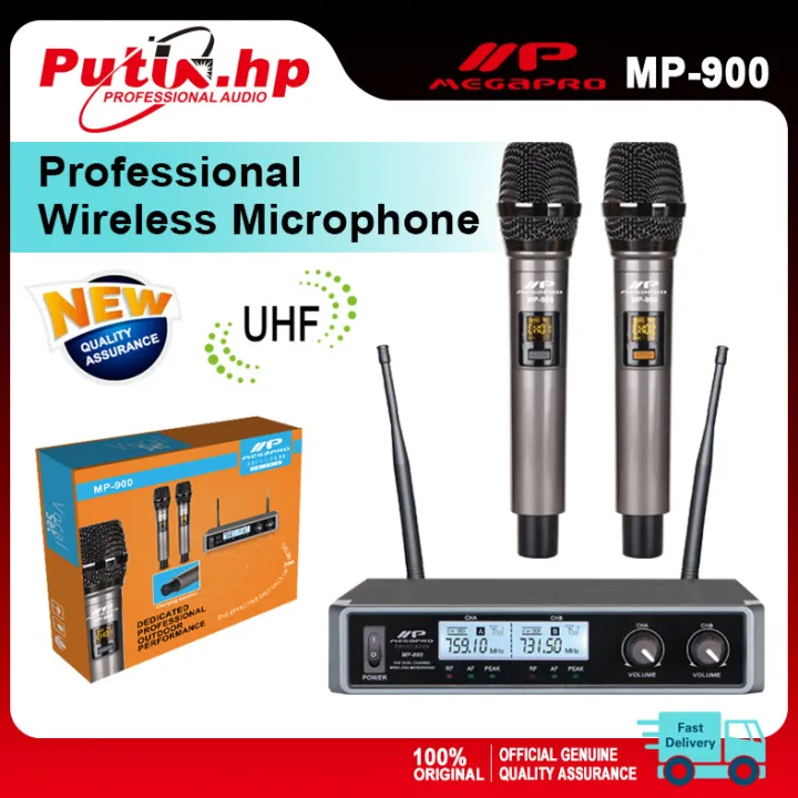 MEGAPRO MP-900 Newest wireless microphone with charging function ...