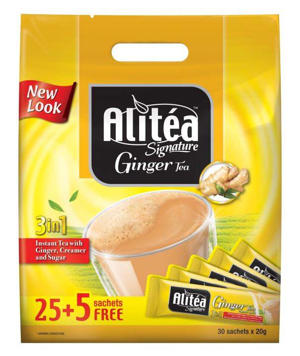 Alitea Signature Ginger Tea Instant 20g x 25+5 sachets | Lazada PH