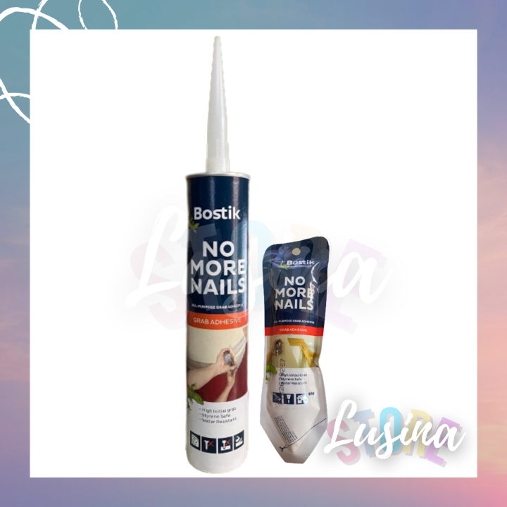 Bostik No More Nails All-Purpose Grab Adhesive 30g 300g | Lazada PH