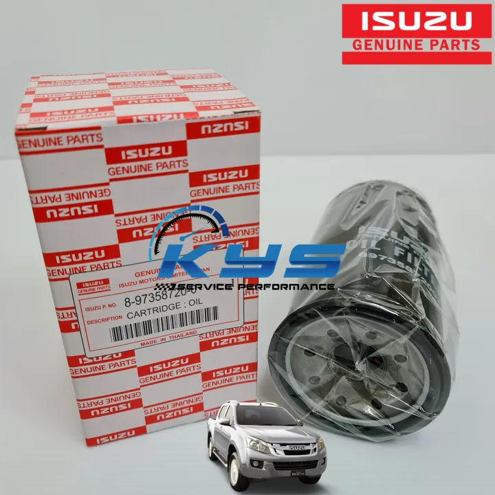 ISUZU Genuine # OIL FILTER (long 153MM) # DMAX (D-MAX) 3.0 2012-2018", RT50 2.5 2012-2015" # 8 ...
