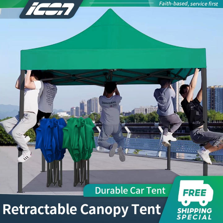 ICON Tent Heavy Duty Tent Foldable Telescopic Tent Waterproof Coating ...