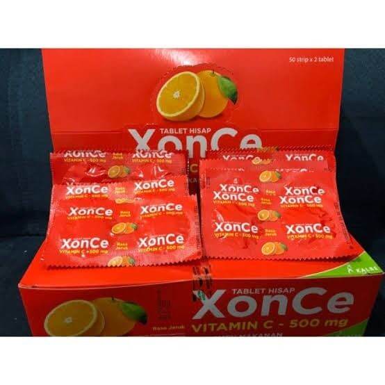 Xon-Ce Vitamin 500mg per BOX isi 50 Strip | Lazada Indonesia
