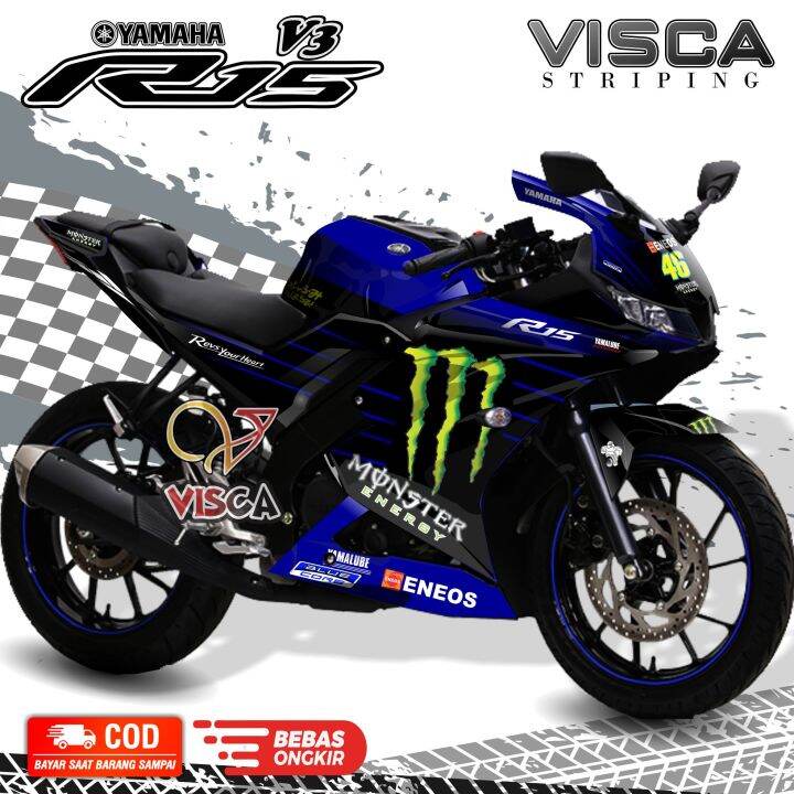 Stiker Striping R15 V3 Full Body Variasi Monster | Lazada Indonesia