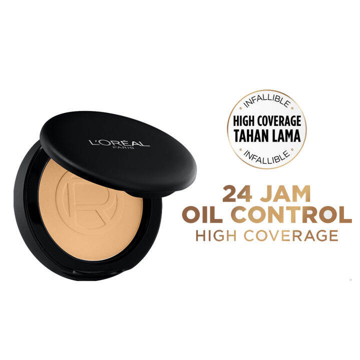 L'Oreal Paris Infallible Oil Killer High Coverage Powder SPF32 PA+++ BY ...