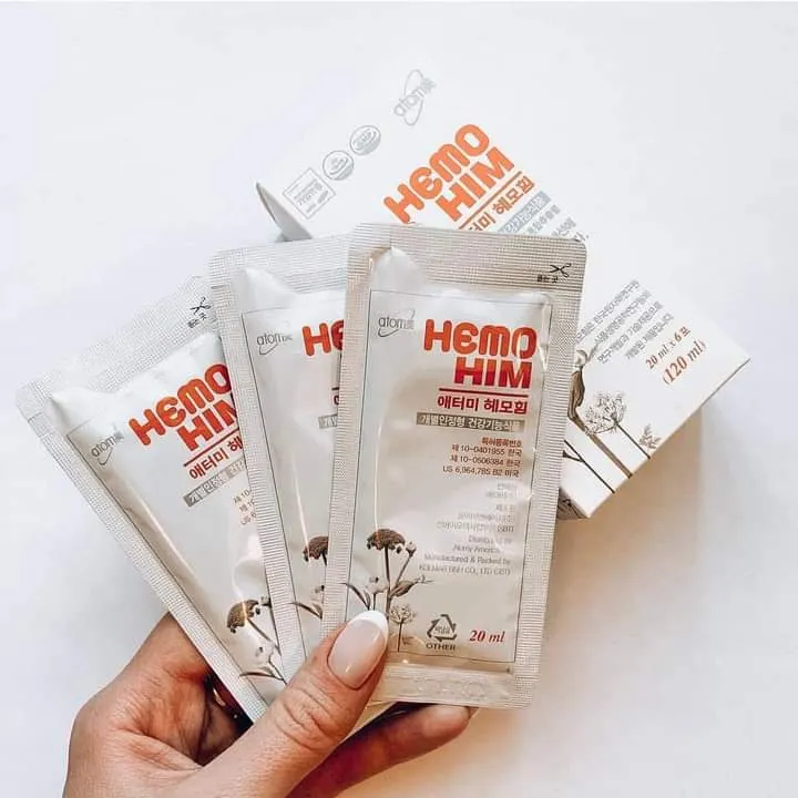 ATOMY HEMOHIM 1 BOX KECIL ISI 6 SQACHET ORIGINAL SUPLEMEN HERBAL ...