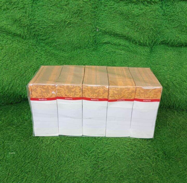 KERTAS PAPIR LINTING RASA PABRIKAN SIGNATUR | Lazada Indonesia