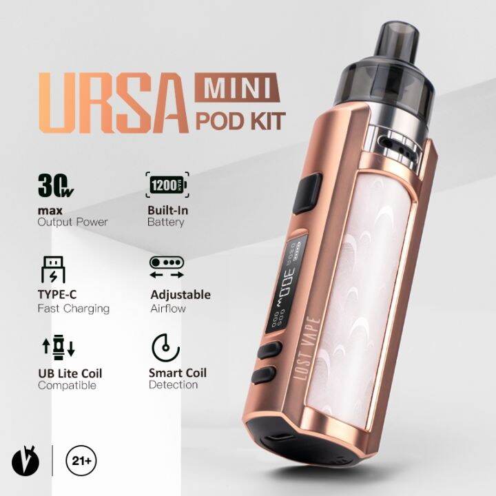 Lostvape Ursa Mini Pod System Kit 1200mAh Authentic | Lazada Indonesia