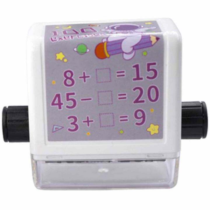 Smart Math Roller Stamps for Kids Roller Number Teaching Practice Math ...