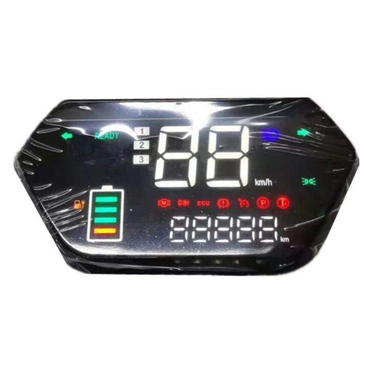 Electric Bicycle LCD Display Meter Control Panel 48V 60V 72V For Bafang ...