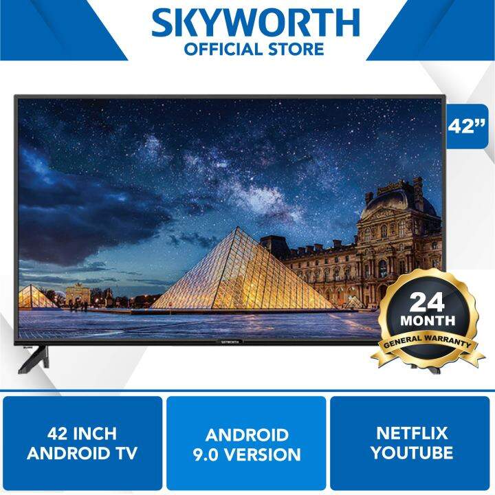 Skyworth 42 Inch Full HD Android TV 42STC6200 Netflix Youtube Smart TV ...