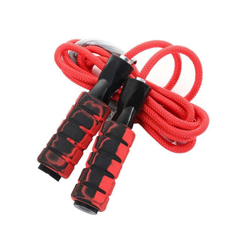 3M Heavy Adjustable Weighted Skipping Jump Rope Ball-Bearing Cable Foam ...