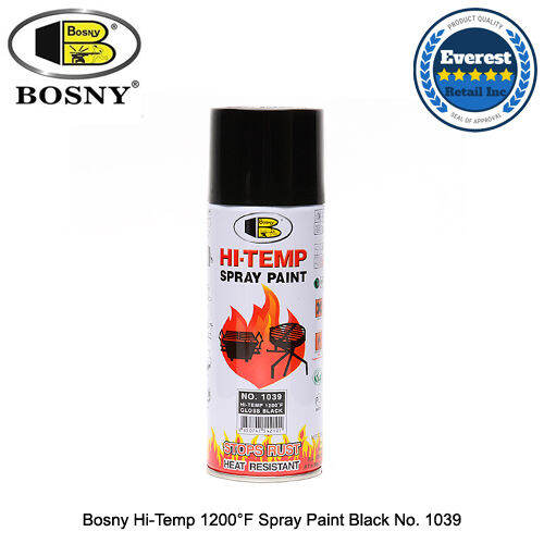 Bosny Hi-Temp 1200°F Spray Paint (Choose Color) | Lazada PH