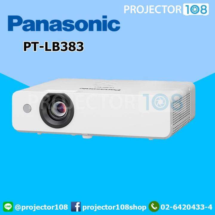 โปรเจคเตอร์ Panasonic รุ่น PT-LB383 LCD Projector (3,800 Ansi Lumens ...