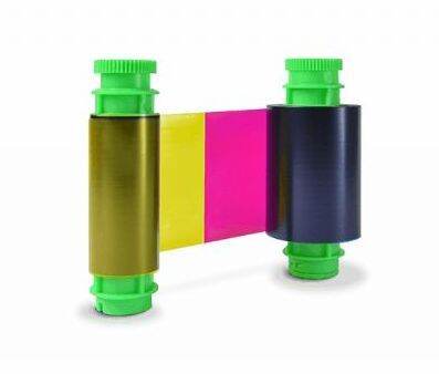 Javelin 61123501 Genuine YMCKO Color ribbon, 200 prints per roll for ...