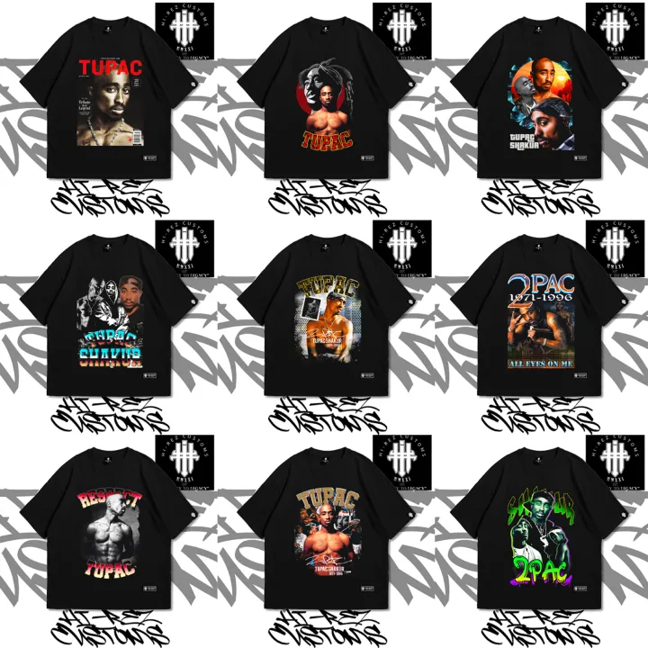 Tupac Shakur Bootleg Oversize shirt Vintage Style Big Print Design Pro ...