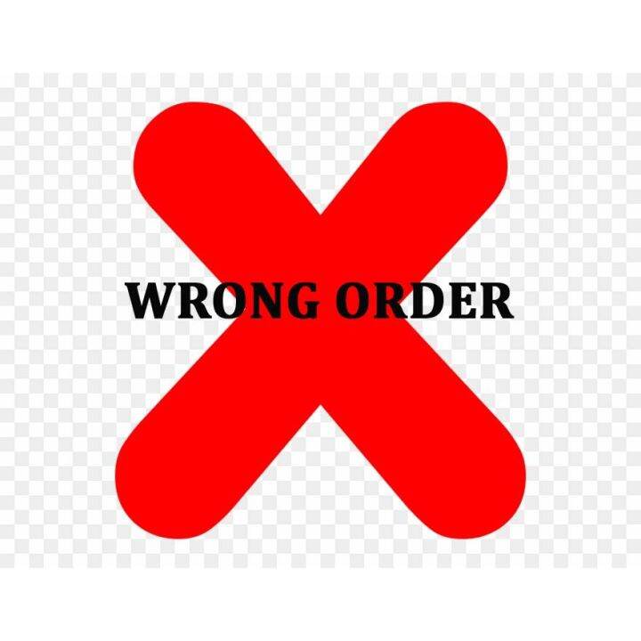 REPLACEMENT ORDER REPLACEMENT ORDER | Lazada