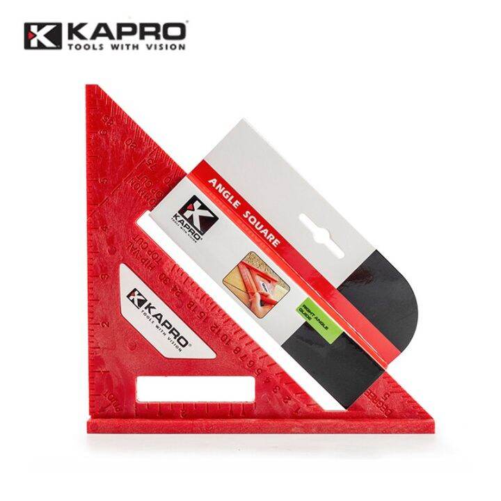 Kapro 7inch Imperial Triangle Ruler ABS Firm Swanson Speed Square ...
