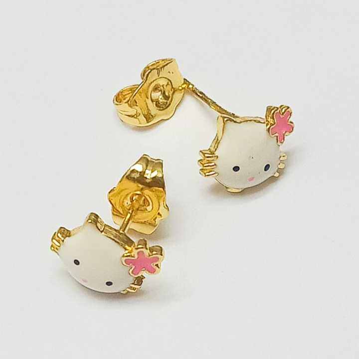 Earring Subang Emas Korea 24k GOLD PLATED | Lazada