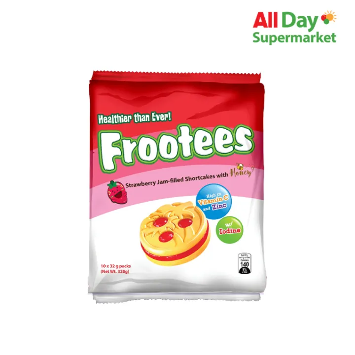 Frootees Strawberry 32G 10's | Lazada PH