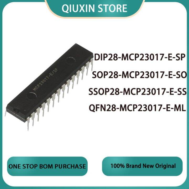 MCP23017-E/SS MCP23017-E/SO MCP23017-E/ML MCP23017 интерфейс IC I/O расширитель SOP28 ...