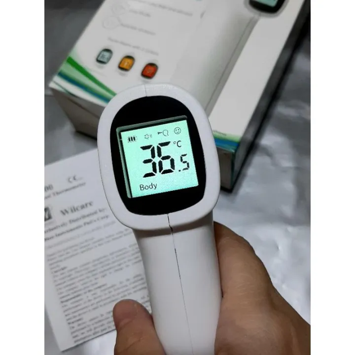 NON-CONTACT THERMAL SCANNER WILCARE BRAND | Lazada PH