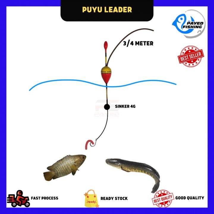 Perambut Sembat PUYU, Puyu Leader untuk Kawasan Parit/Sungai/Tasik 3 ...