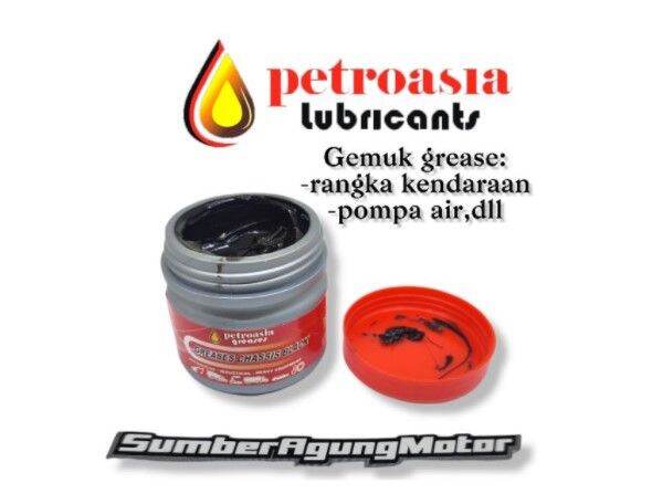 GEMUK GREASE CHASSIS BLACK GEMUK RANGKA KENDARAAN POMPA AIR NETT 100GR ...