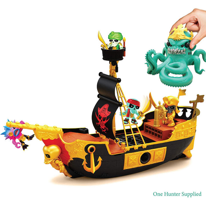 Treasure X Gold Shipwreck Pirate Ship Shark Drift Bottle Blind Box Treasure X Skeleton Legion