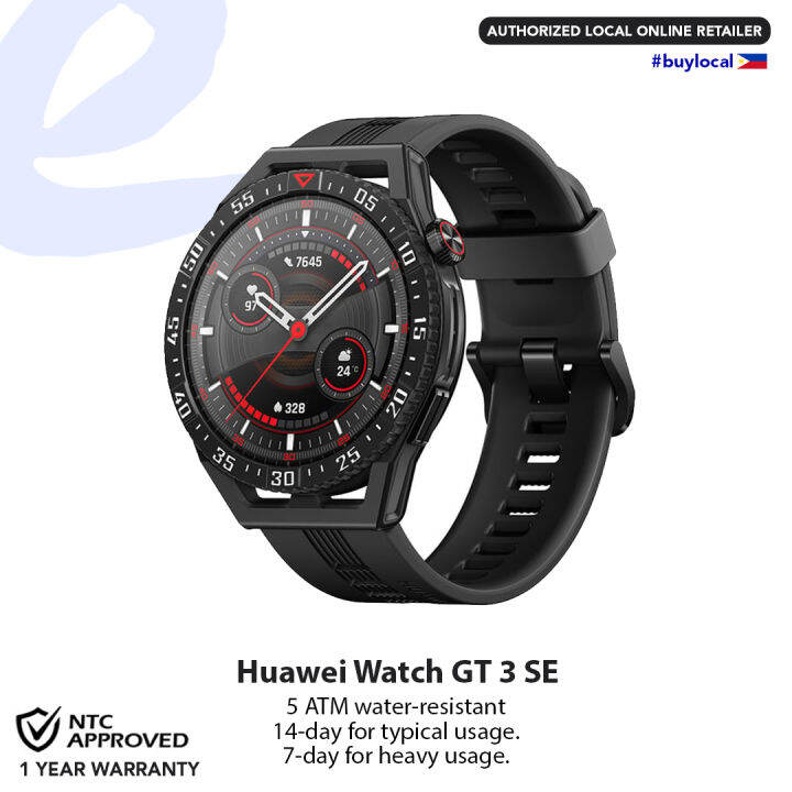 Huawei Watch GT 3 SE | 5 ATM water-resistant | 14-day for typical usage ...