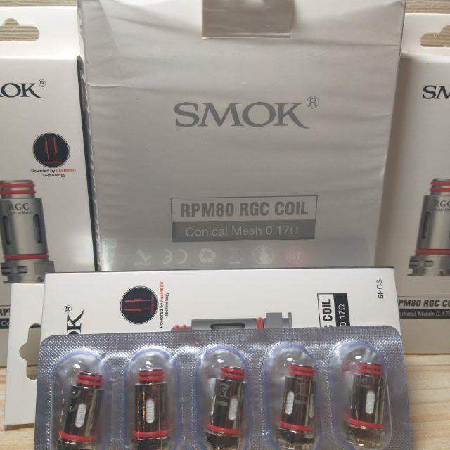 SmokRPM80 RGC Coil 0.17ohm 40W-80W RPM Kit RPM80 Pro Kit Authentic ...