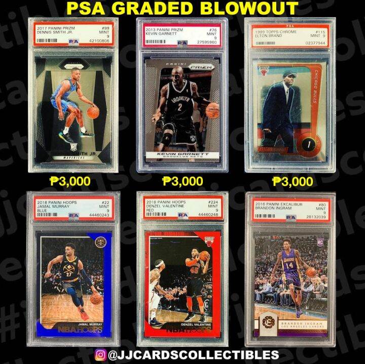 PSA 9 GRADED BLOWOUT NBA Cards | Lazada PH