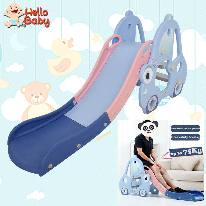 Design Kids Multi-functional Slide Indoor/Outdoor Playtime Toy Slide ...