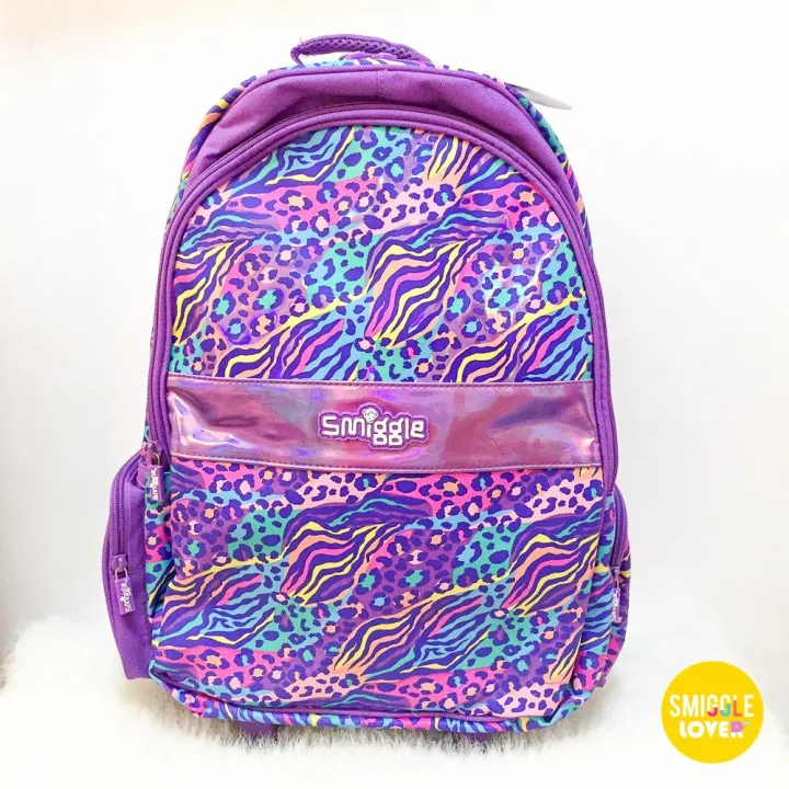 Smiggle Explore Trolley Backpack With Light Up Wheels | Lazada PH